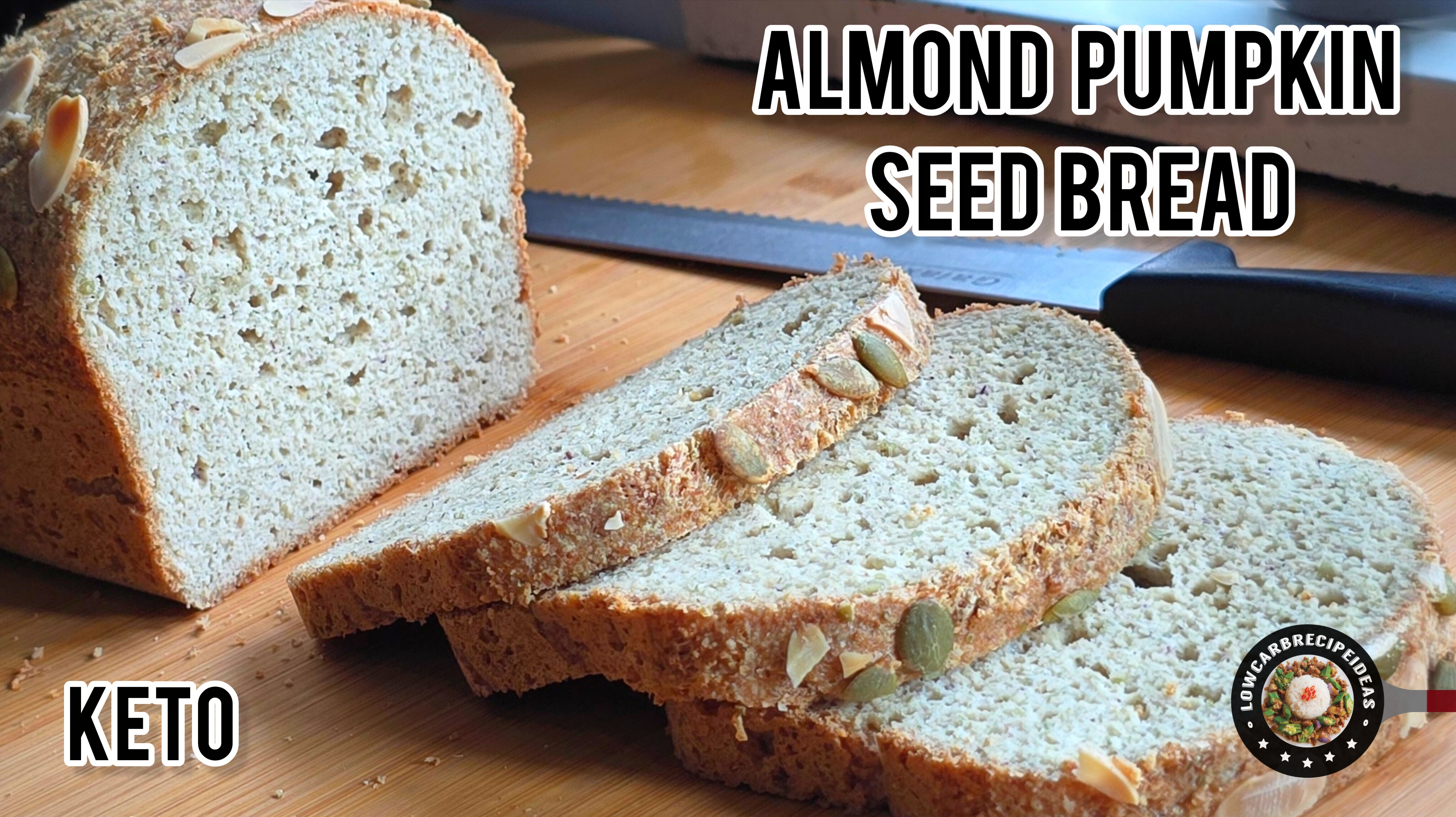 Almond Pumpkin Seed Bread - Low Carb Recipe Ideas